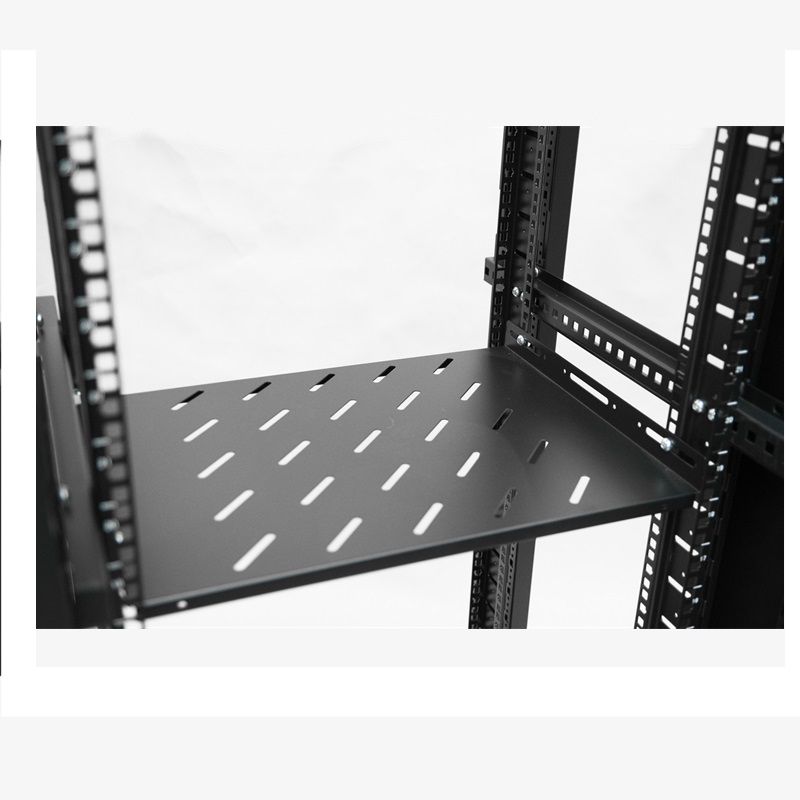 19" XFORM Fixed Shelf for Floor Standing Networking Rack